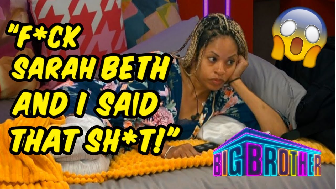 Big Brother 23: "F*** Sarah Beth!" Tiffany Reveals Her Target! #BB23 ...