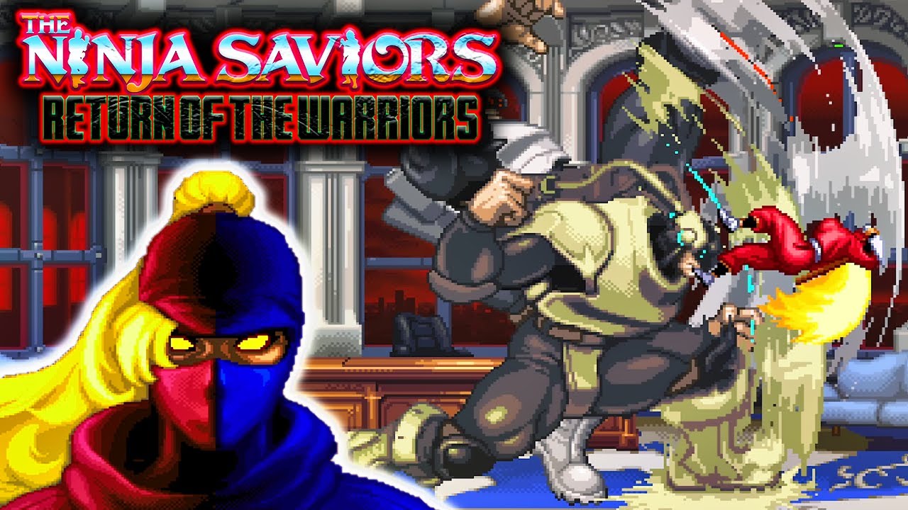 Amazing Side Scroller Beat em up ! The Ninja Saviors: Return of the ...