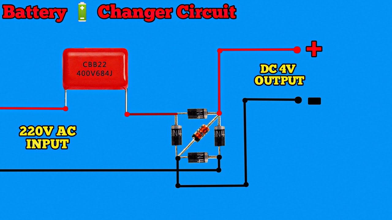 How to make battery charger circuit banaye ||easy ideas / Homemade ...