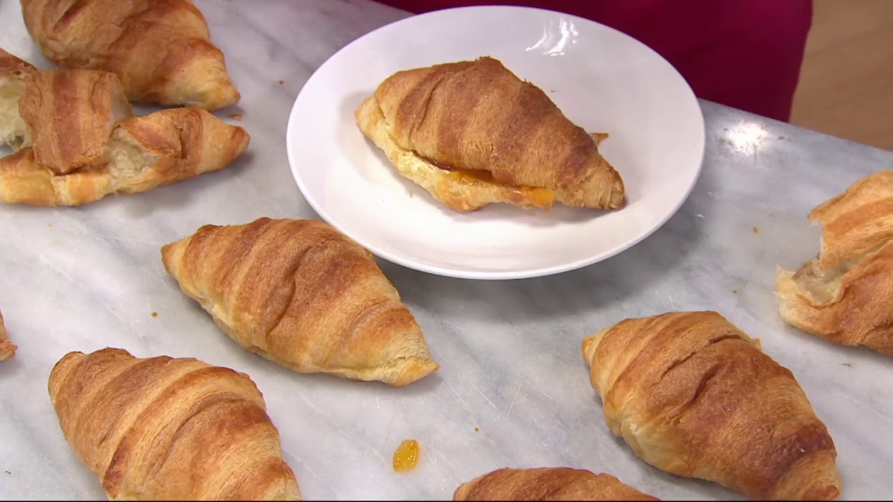 Authentic Gourmet 20, 40, or 60 French Butter Croissants on QVC - YouTube