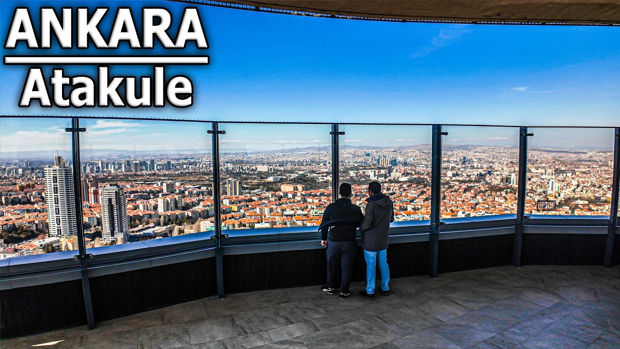 ANKARA Atakule Yürüyüş Turu | Explore the Capital's Phenomenal Tower in ...