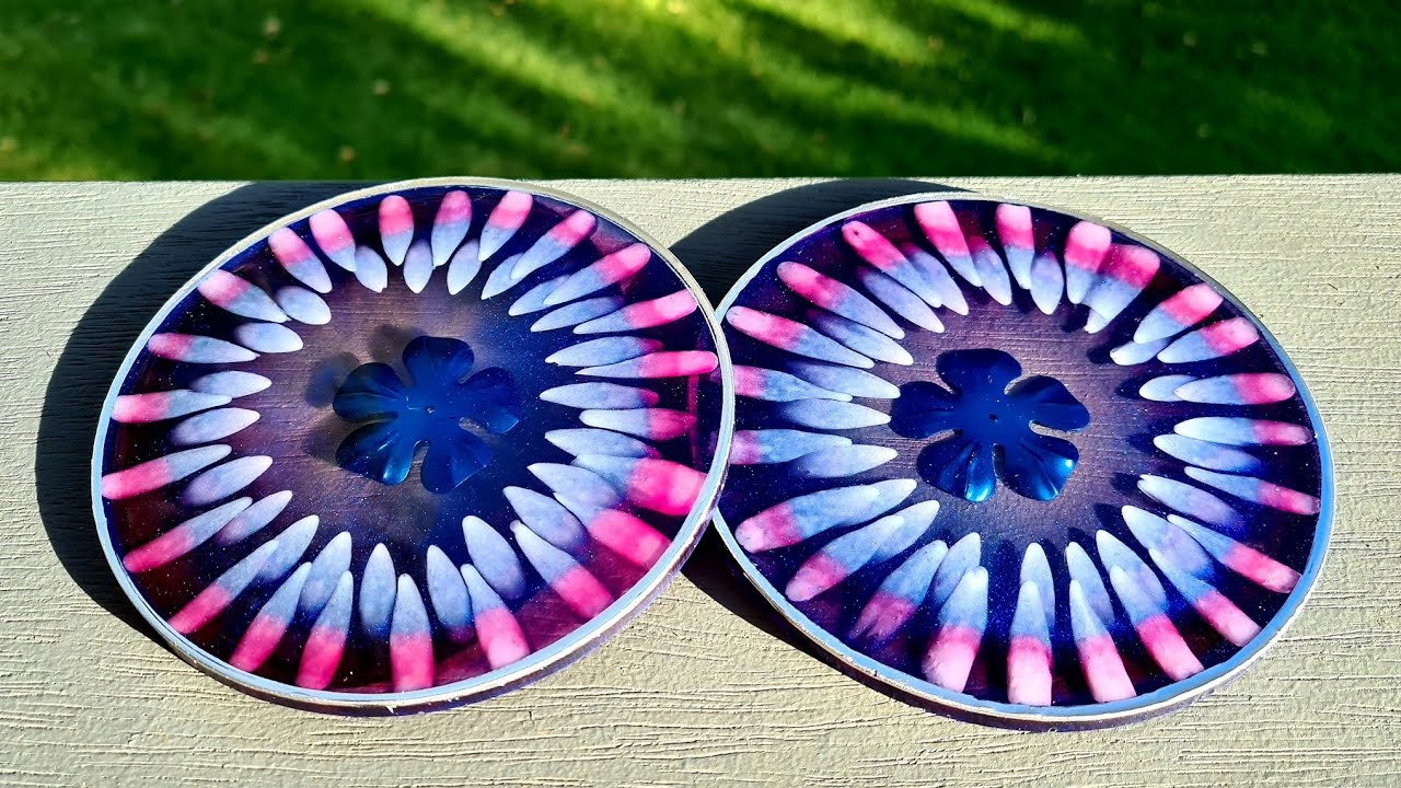 #1201 Amazing 'TEETH' Effects In These Unique Resin Coasters - YouTube