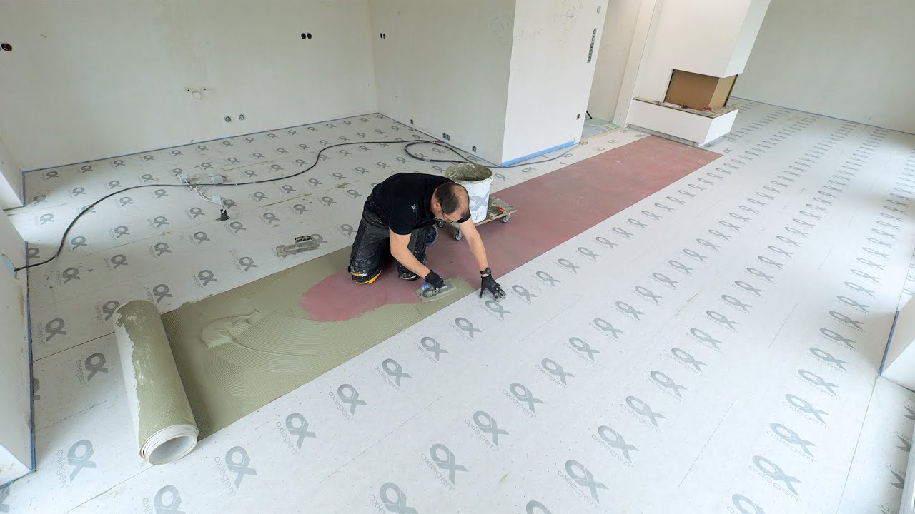 Boden entkoppeln für Fliesen und Platten: Hochleistungs-Entkopplungsbahn PANTHER QE-10 von ...