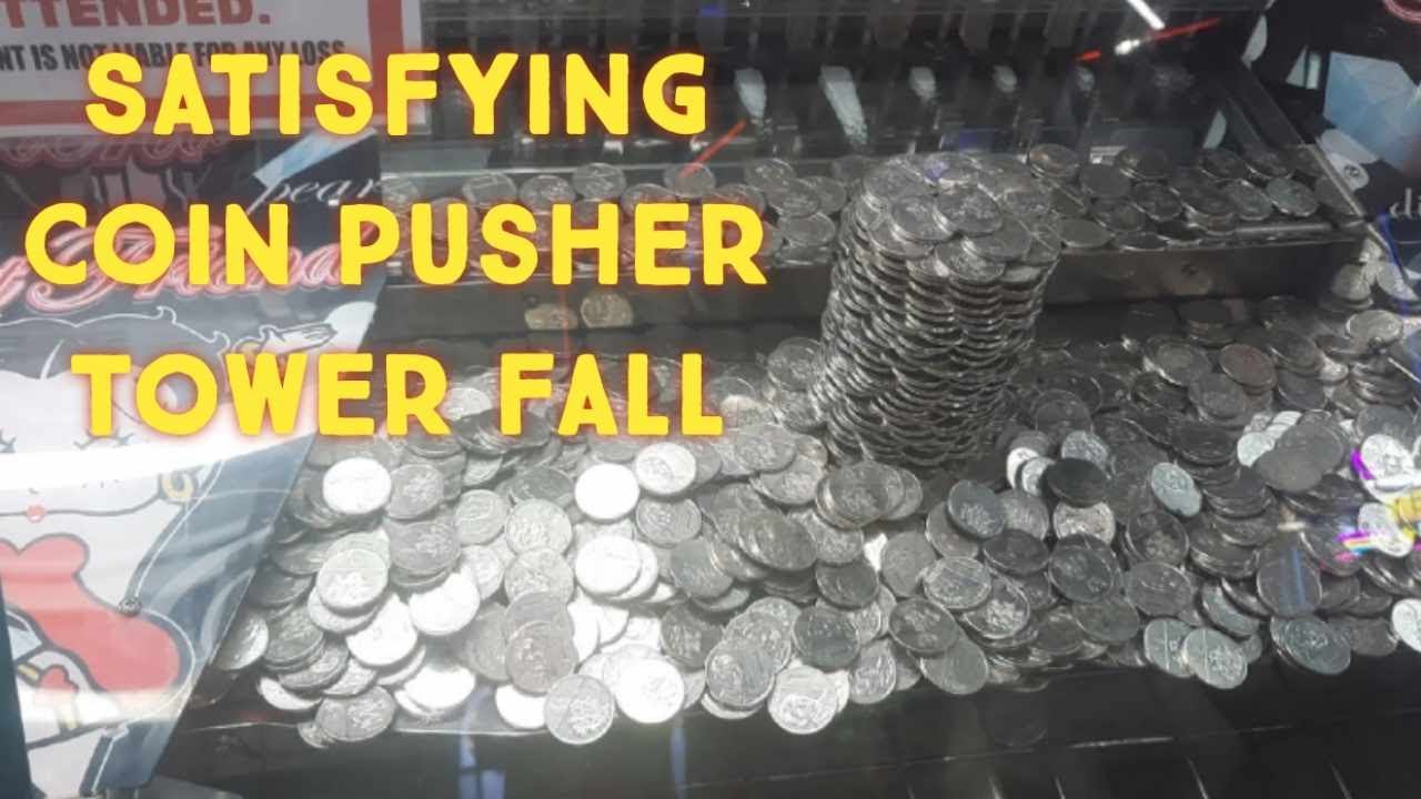 COIN PUSHER | SATISFYING COIN TOWER | EPISODE 3 - YouTube