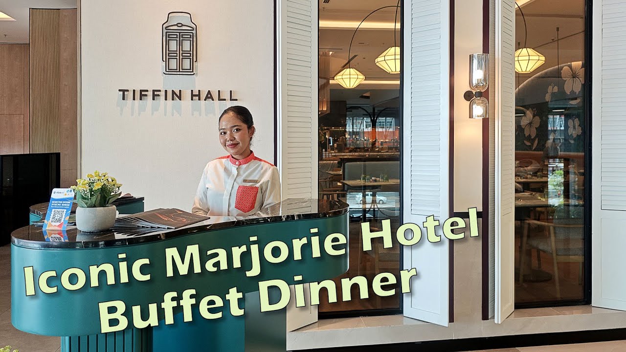 Iconic Marjorie Hotel Weekend Buffet Dinner - YouTube