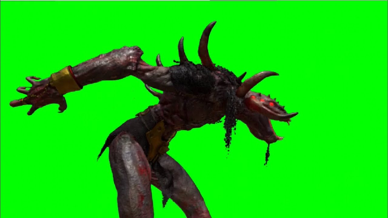Green Screen Demon video effects - YouTube