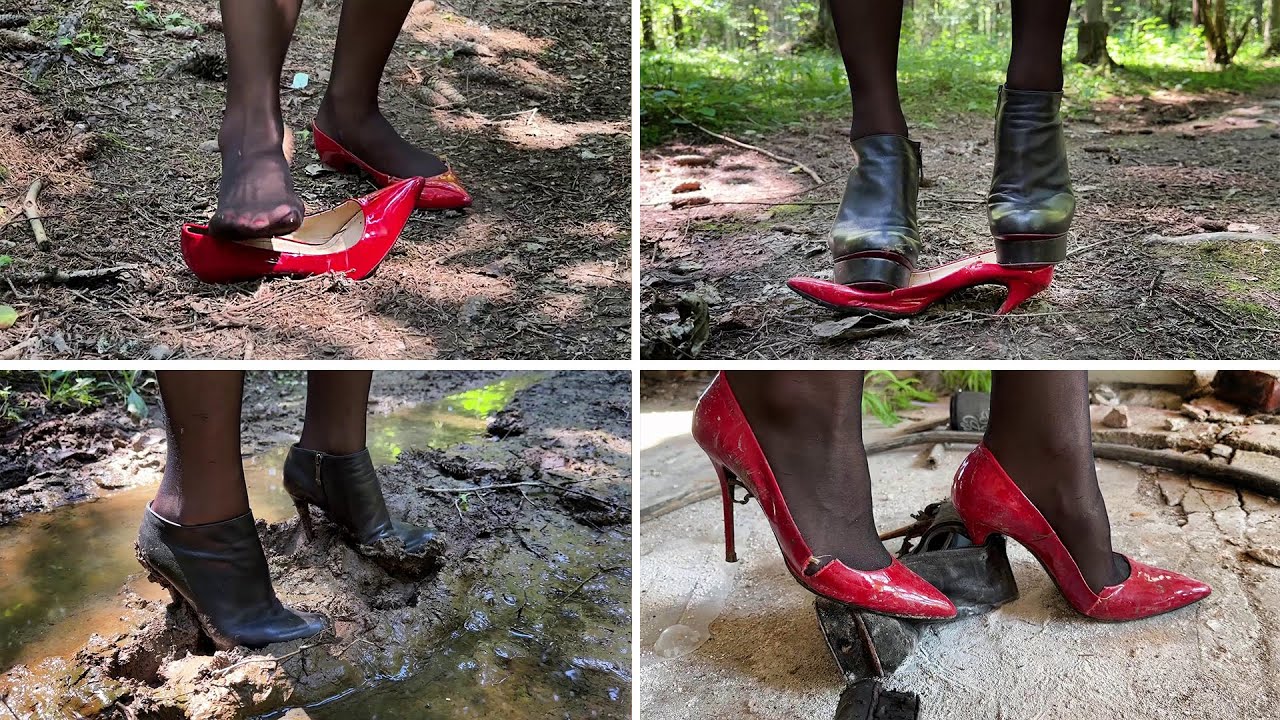 Hard Abuse for Gianmarco lorenzi high heels, High Heels Destruction ...