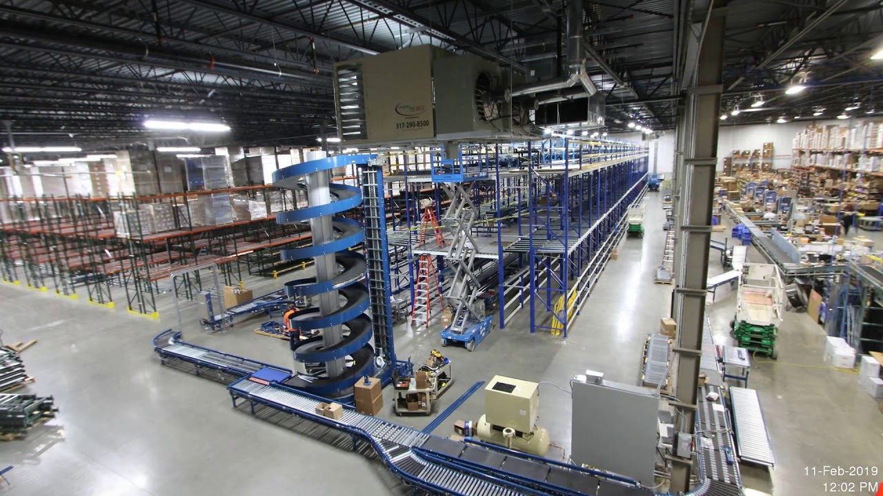 Distribution Center Time-Lapse | iBEAM Construction Cameras - YouTube