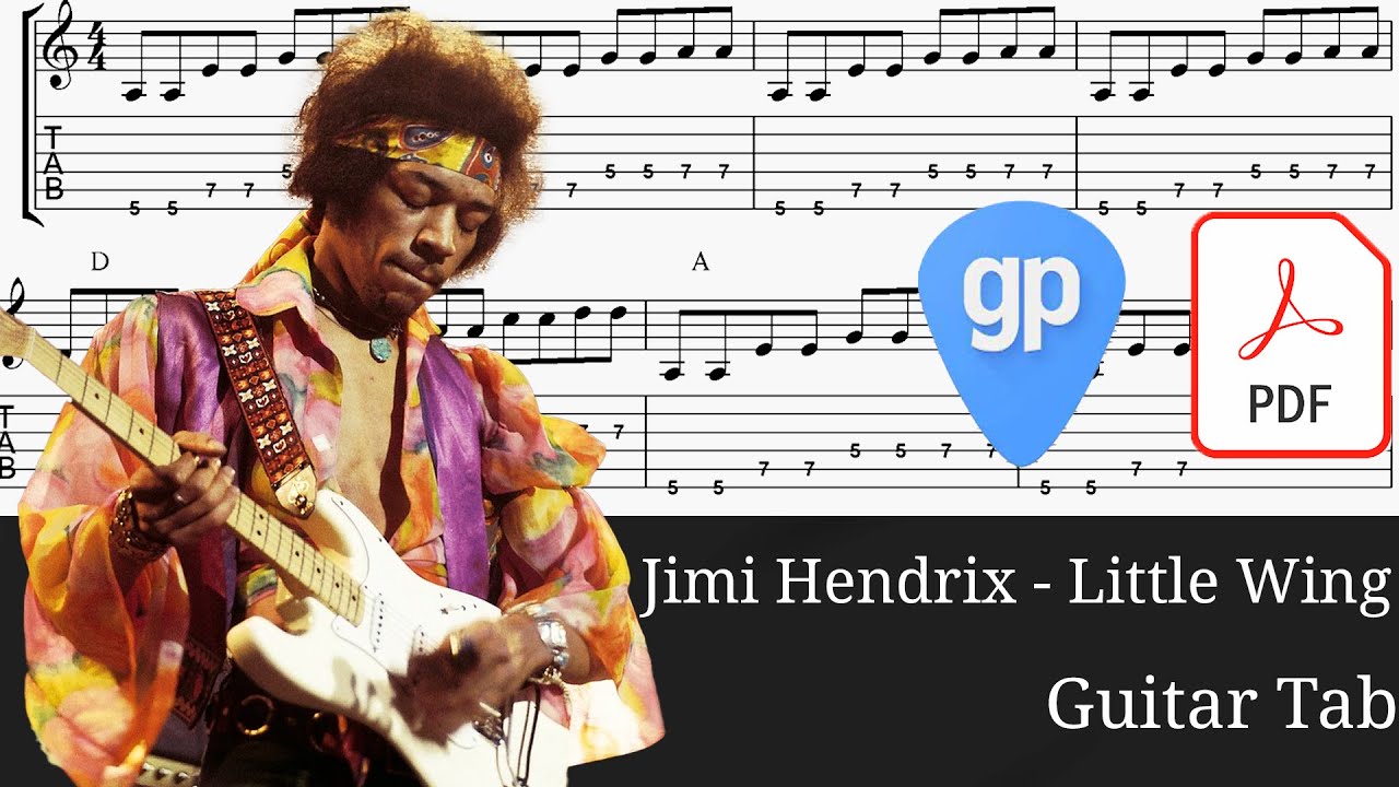 Jimi Hendrix - Little Wing Guitar Tabs [TABS] - YouTube