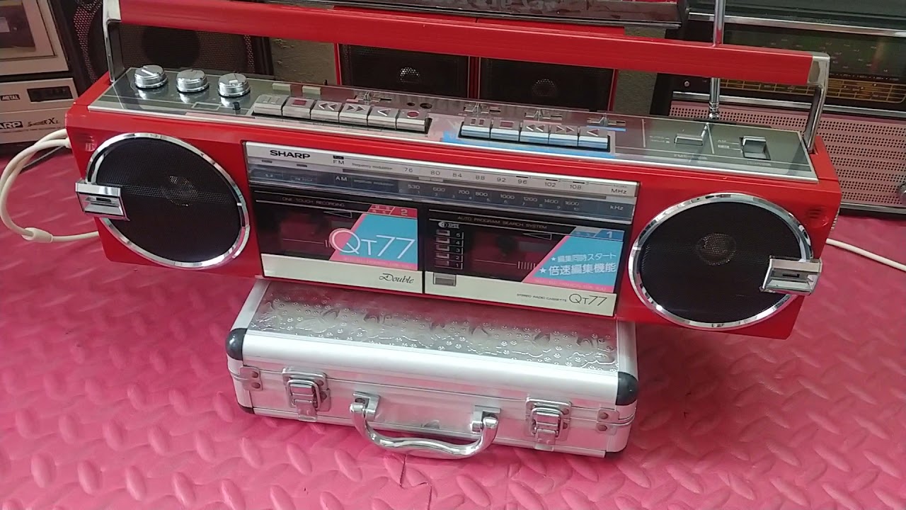 Sharp Qt77 màu đỏ may mắn, quyền lực! E nó rất đẹp, tiếng hay!Giá: 4tr8 ...