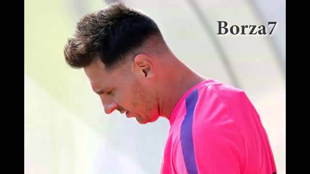 Lionel Messi New Hairstyle 2014 - YouTube