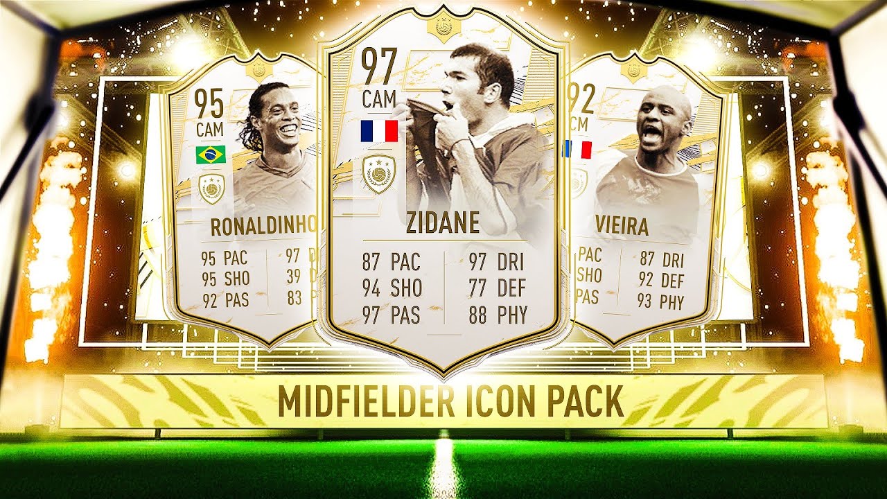 THIS IS WHAT I GOT IN 12x MIDFIELDER ICON PACKS! #FIFA21 ULTIMATE TEAM ...