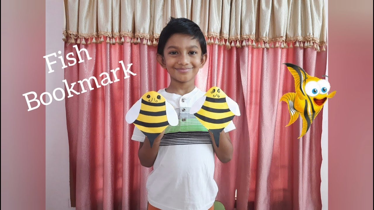 How to make Fish Bookmark | Fish Corner Bookmark | Origami Fish ...