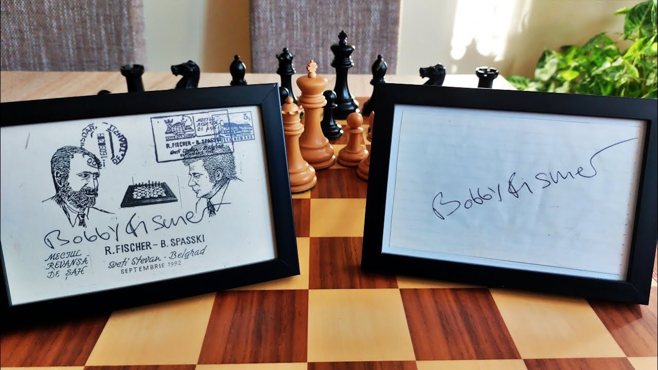 Bobby Fischer autographs - YouTube