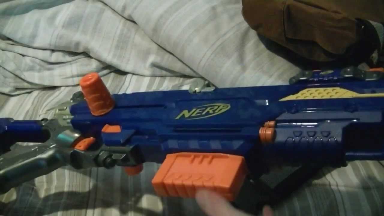 NERF: Longstrike CS-6 Review. - YouTube