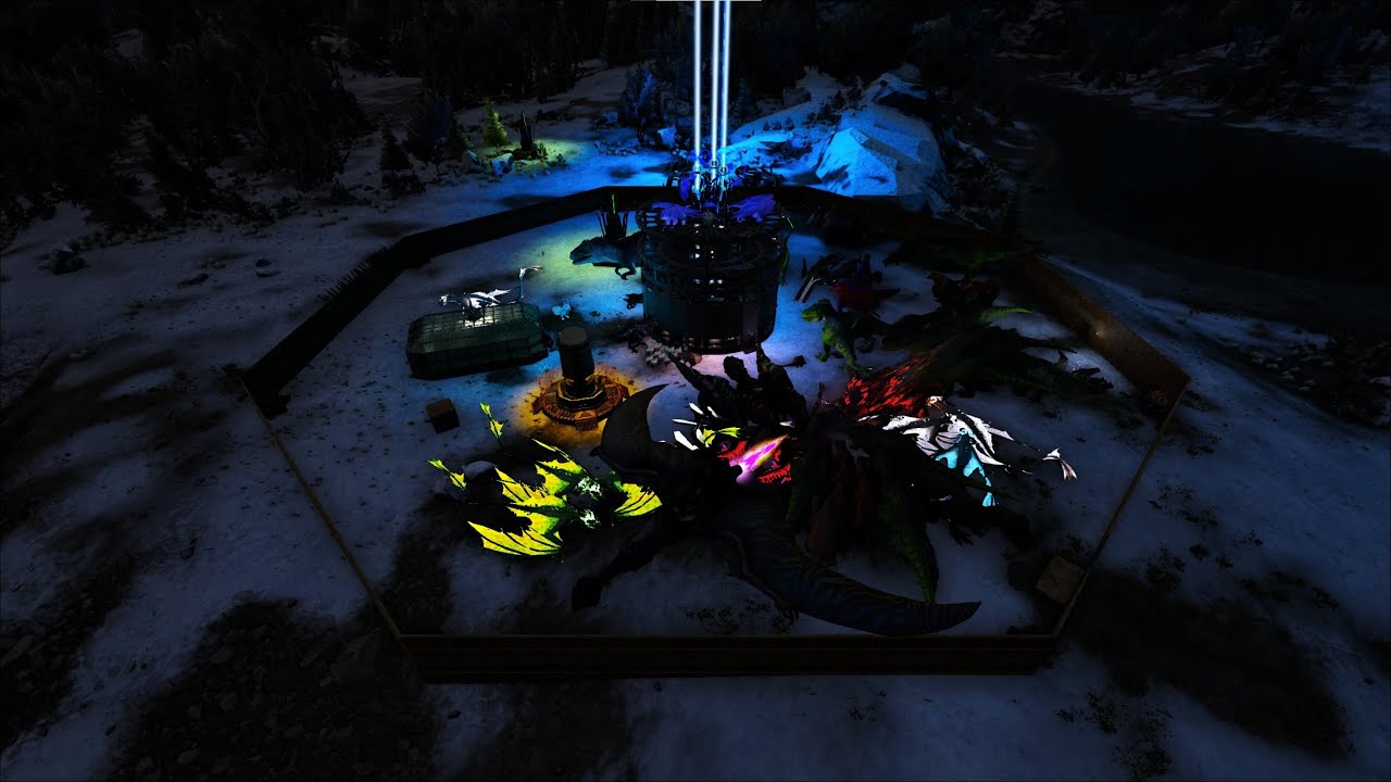 ARK Survival Evolved - Circle Base in CKF Composite - YouTube
