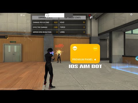 FREE FIRE IOS PANEL FOR FREE 📲 || 99 % AIMBOT|| ANTIBAN ✅