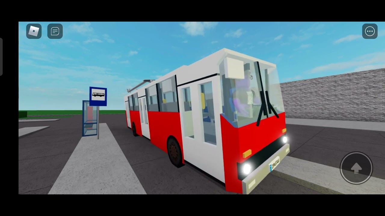 [TRAMS] nid's buses samueleoad123 roblox odjazd trolleybusu Ikarus 261e ...