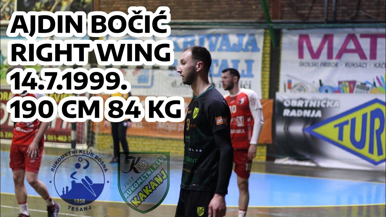 Ajdin Bocic Highlights 2022/23 | Rukomet | Handball | Right wing ...