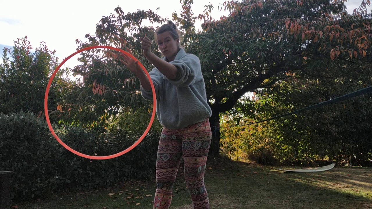 Double hoops tutorial - 3 beat weave - YouTube