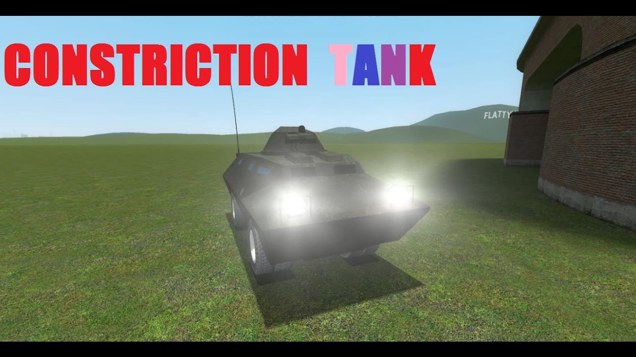 Garry's Mod How To Make TANK/Garry's Mod Tank Yapımı - YouTube