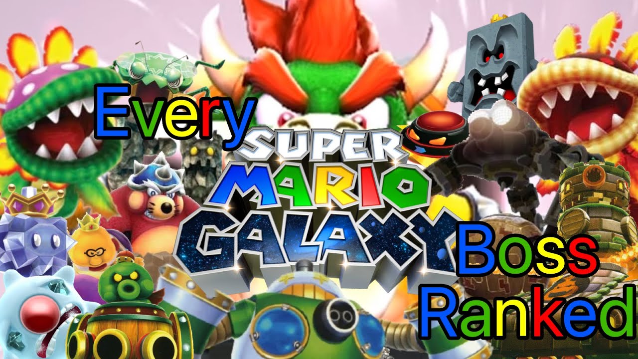 Every Super Mario Galaxy Boss Ranked - YouTube