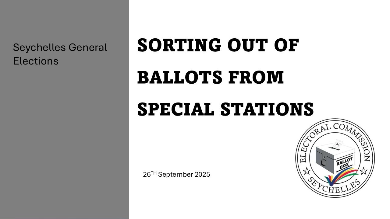 Sorting Of Ballots From Special Stations - YouTube