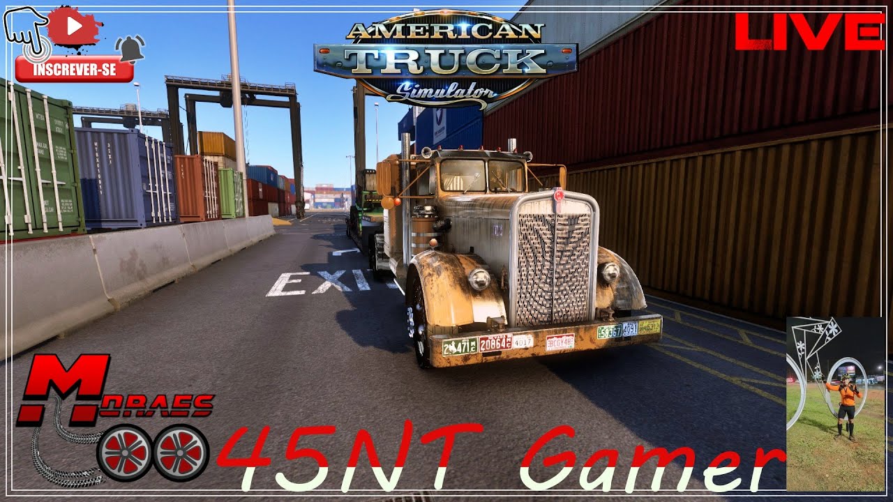 Multiplayer no ATS ( V1.47) map original com DLC saindo Houston Texas ...