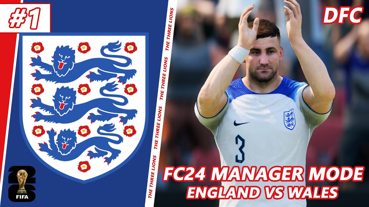 FC24 England Career Mode | Pertandingan Pertama The Three Lions di ...