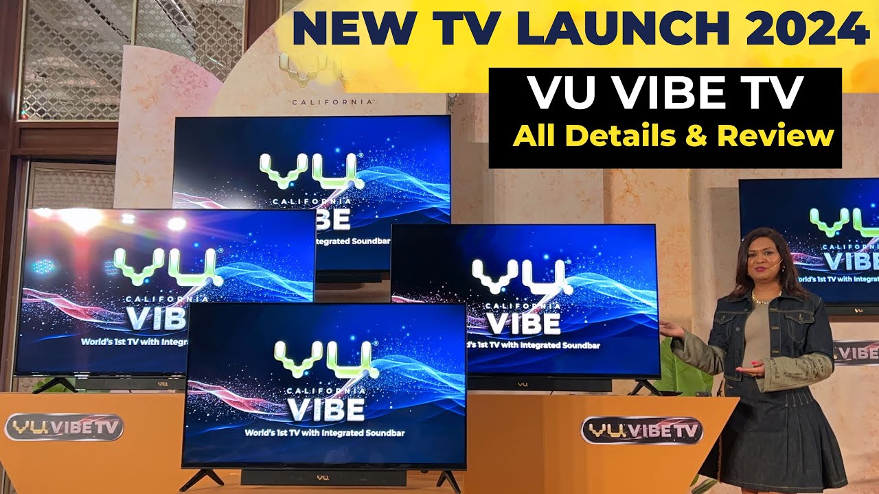 All-New Vu Vibe TV Launched | 2024 | All Details & Review - YouTube