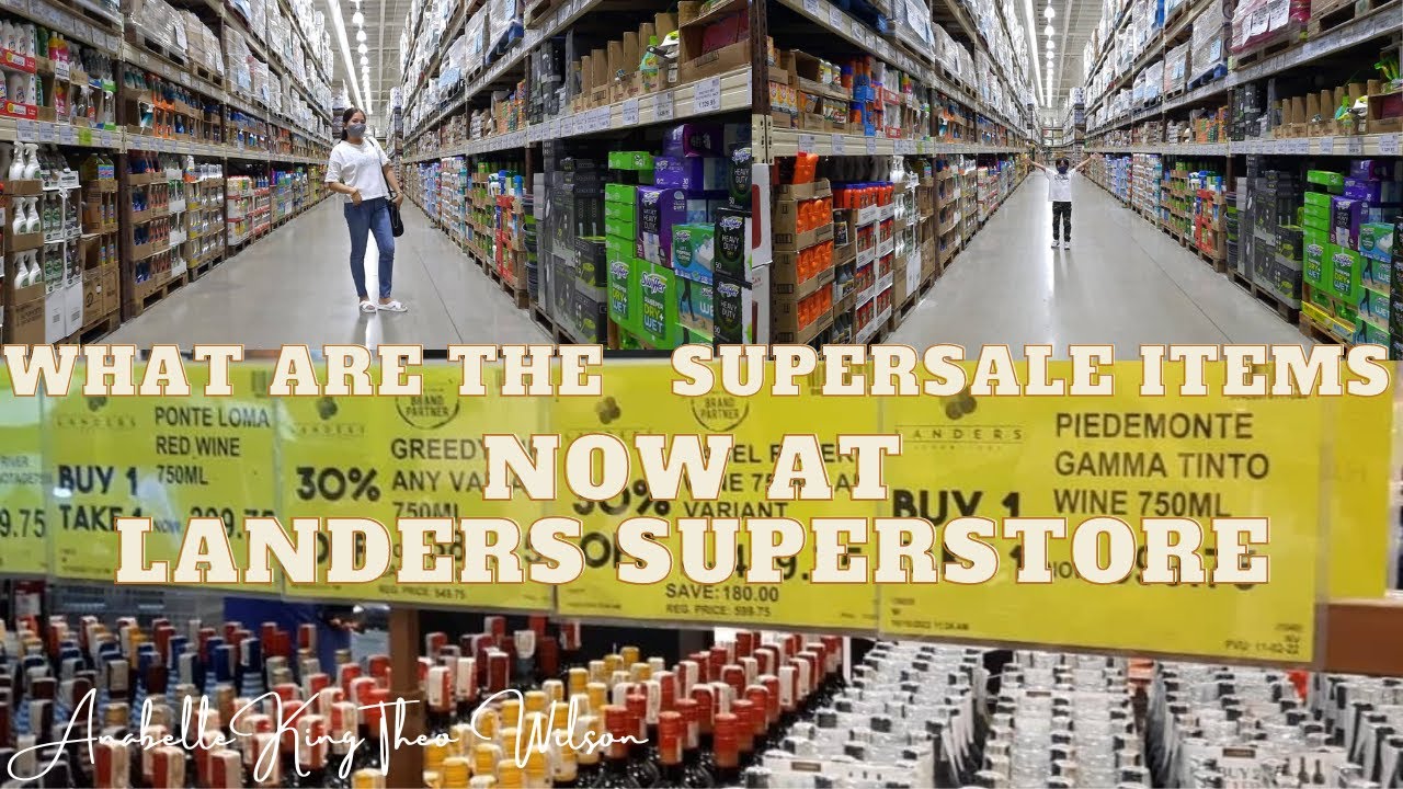 GUESS WHAT ARE LANDERS SUPER SALE ITEMS NOW | OUR GROCERY DAY | LANDERS ...