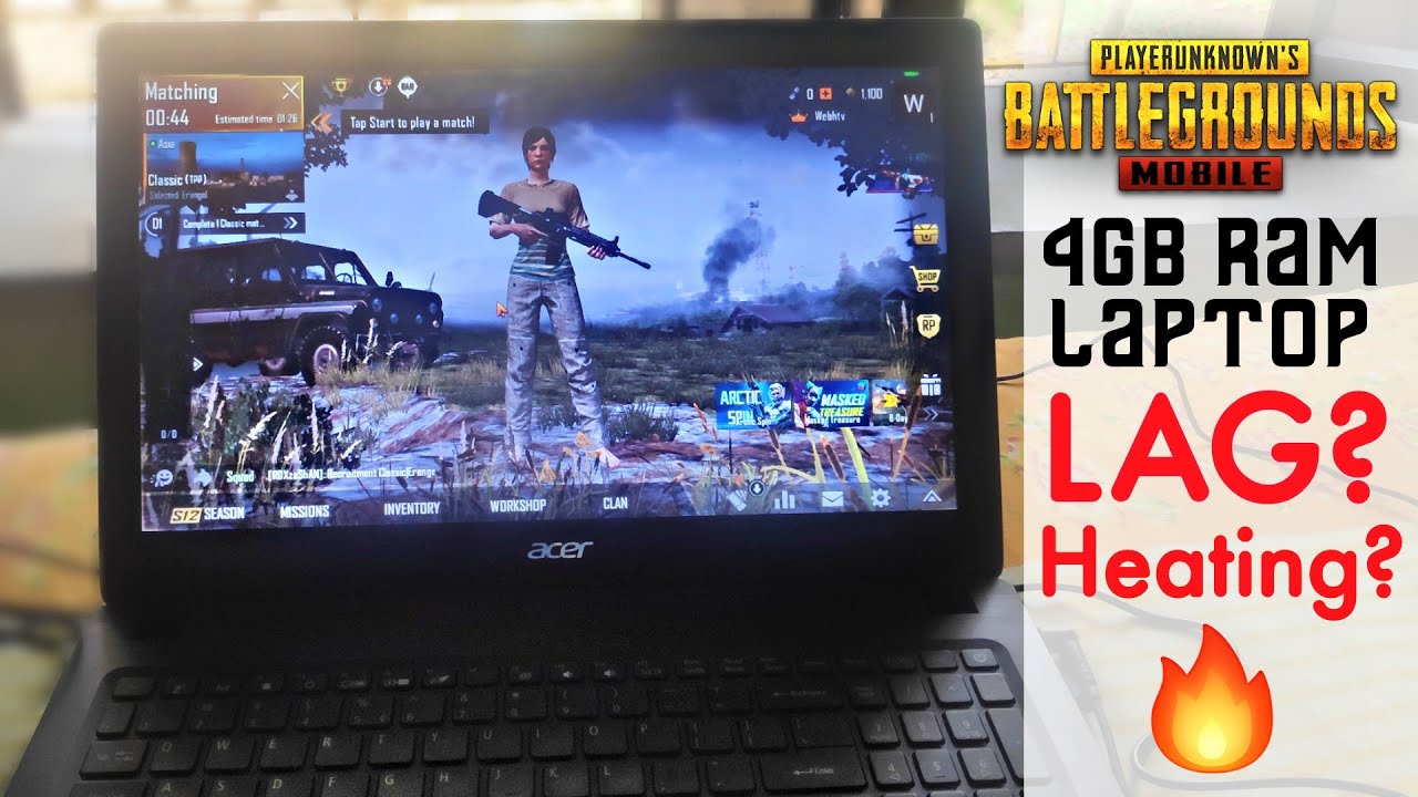 GAMING REVIEW on 4GB Ram Laptop | Heating? Performance? - YouTube