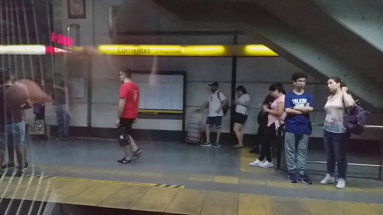 Subte línea H: "recorrido completo": "Hospitales - Facultad de Derecho ...