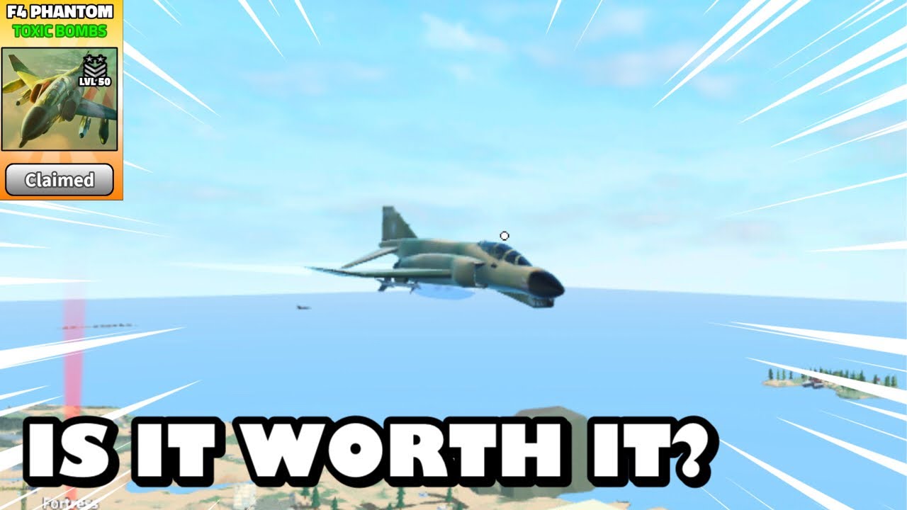 IS THE NEW F4 JET WORTH IT IN ROBLOX MILITARY TYCOON? - YouTube