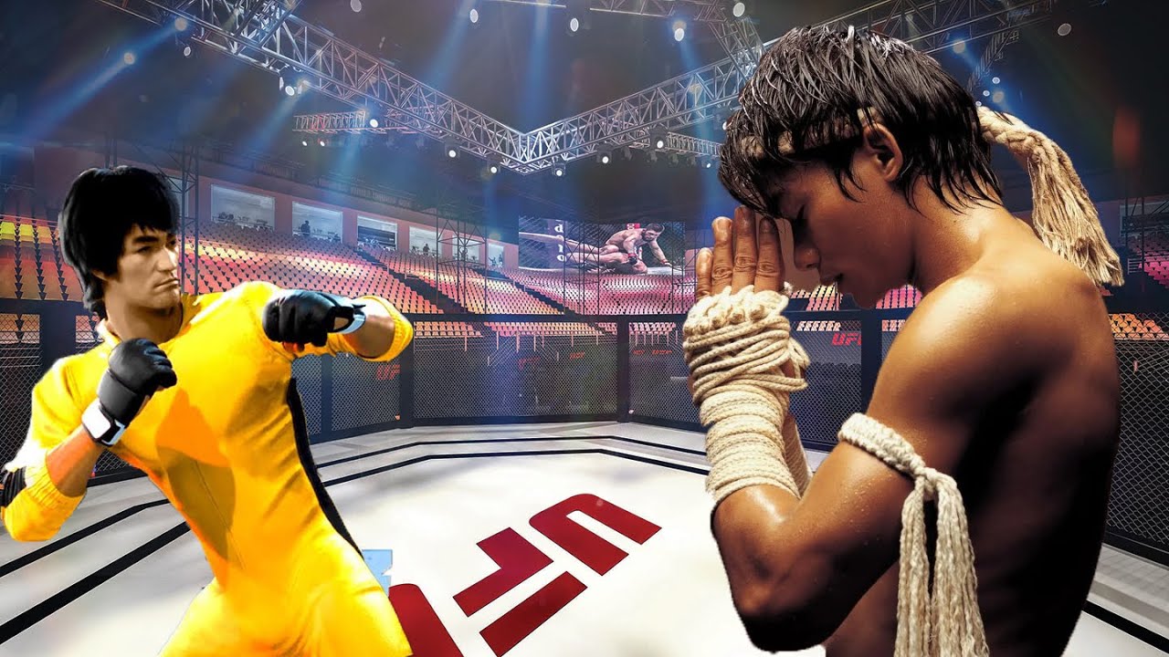 Bruce Lee vs Ong Bak - Dragon Fights - YouTube