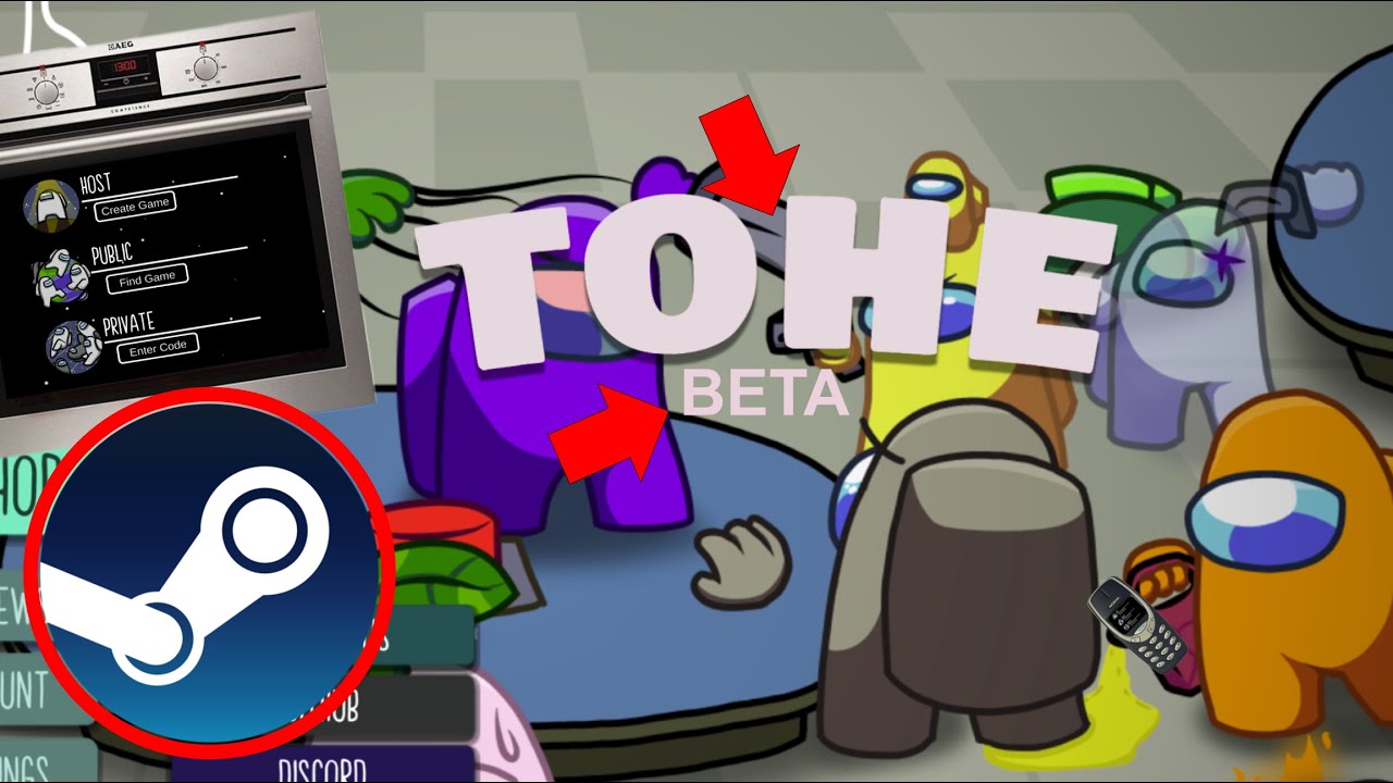 How to Download TOHE BETA Steam Among Us - YouTube