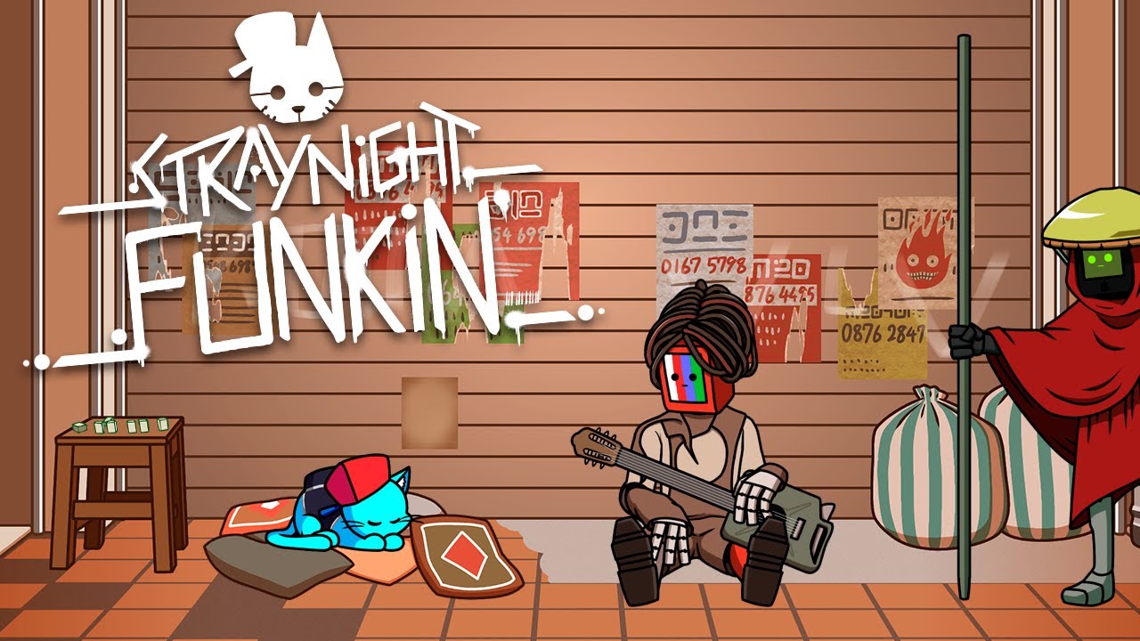 Friday Night Funkin' Stray | (FnF mod) - YouTube
