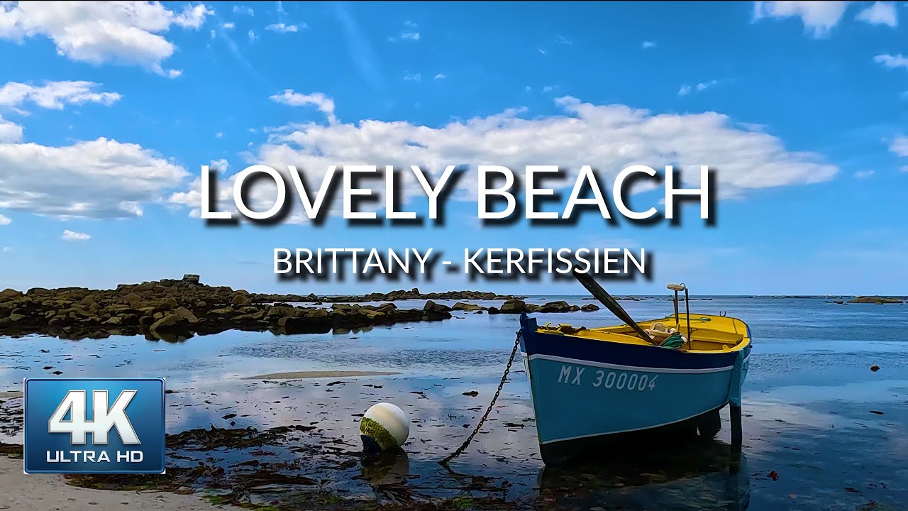 [4K]🦀Low Tide Walking Tour (Brittany, Summer 2023) | HDR 60fps - YouTube