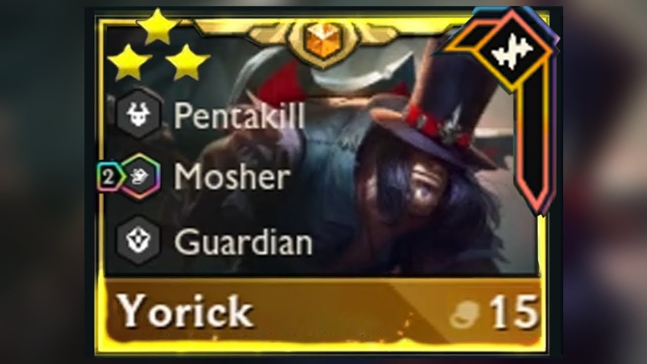 YORICK ⭐⭐⭐?! TFT SET 10 PBE - YouTube