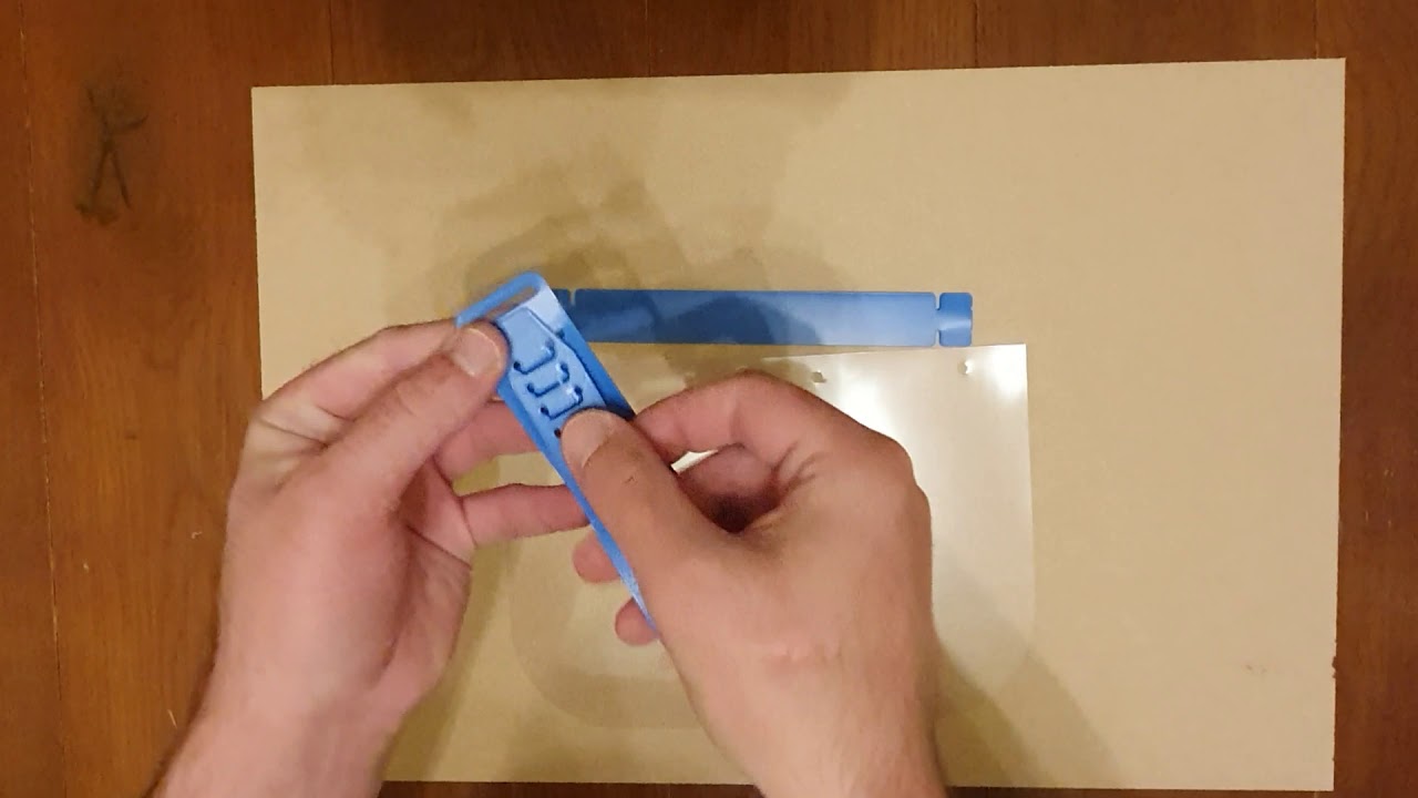 How to assemble face shield - YouTube