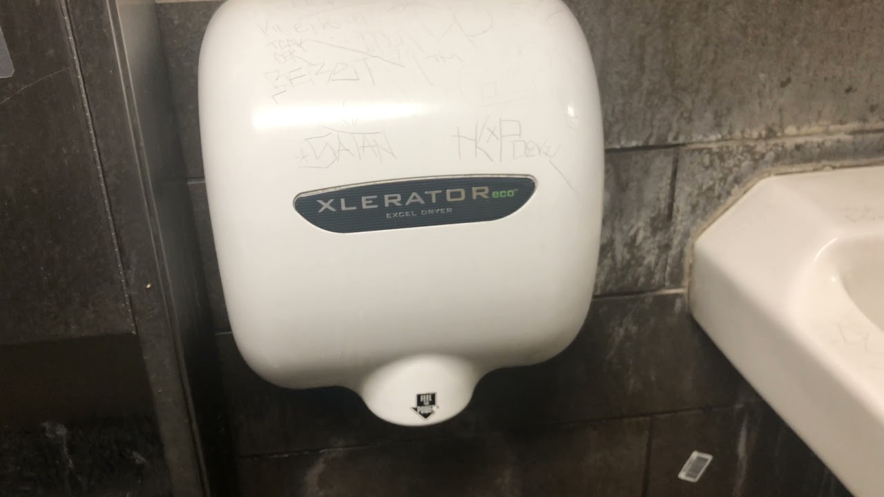 XleratorEco Hand Dryer at Chevron Gas Station Cajon Pass, CA - YouTube