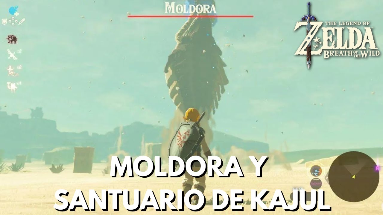 Moldora y Santuario de Kajul | Zelda Breath Of The Wild Gameplay - YouTube
