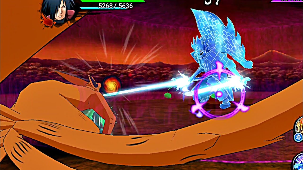 【NxB】9 Tails vs Perfect Susanoo - YouTube