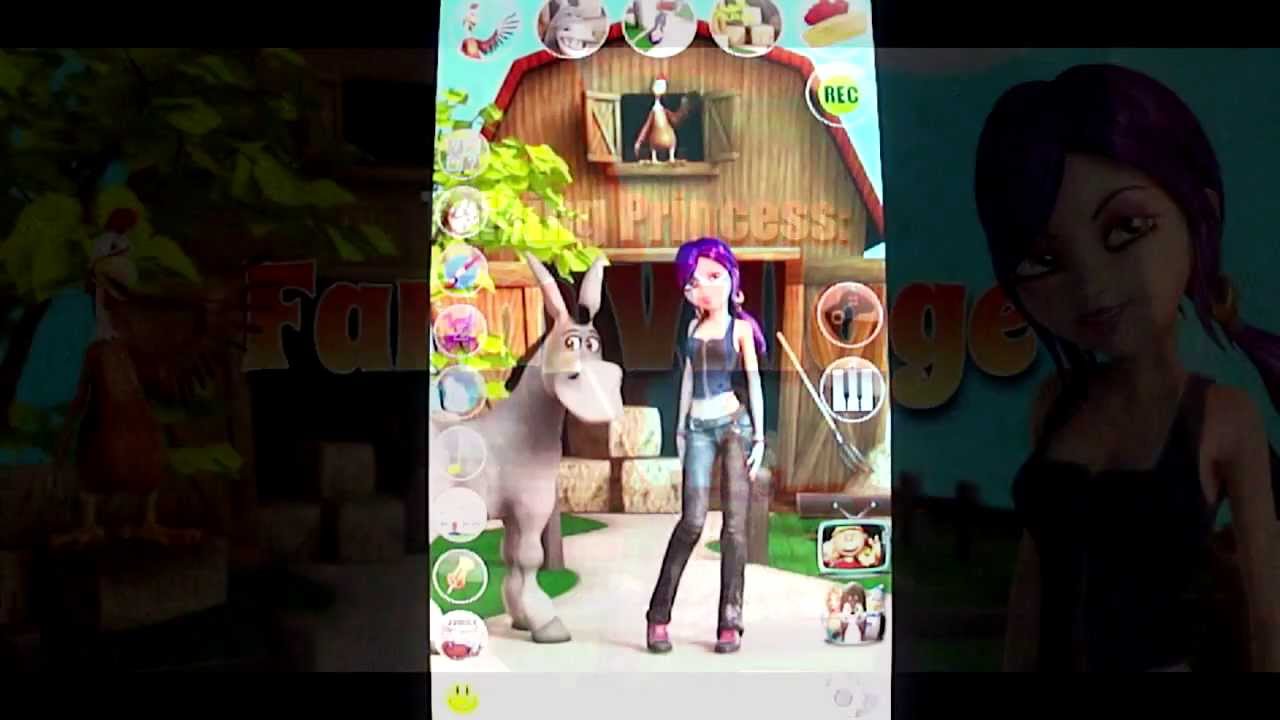 Talking Princess Farm Village android gameplay - YouTube