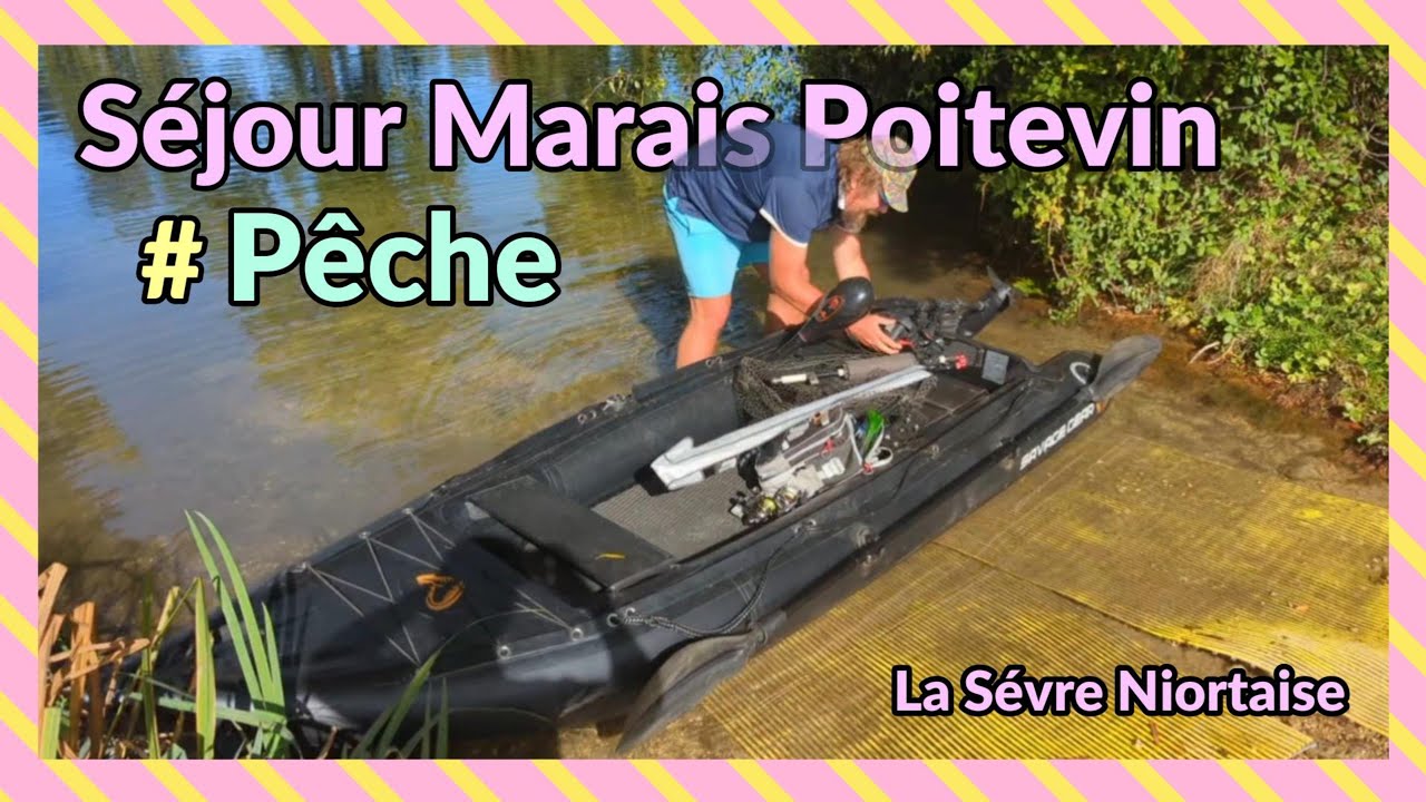 peche marais poitevin avec kayak savage gear e-rider erider 330 perche ...