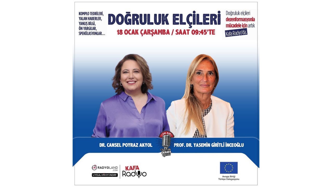 #DoğrulukElçileri 7.Bölüm - Prof. Dr. Yasemin Giritli İnceoğlu - YouTube