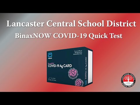 Lancaster COVID-19 Quick Test - YouTube