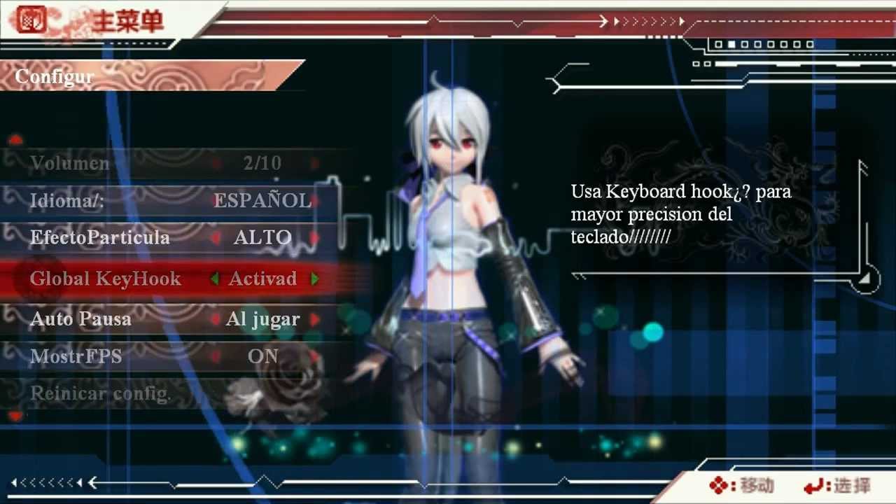Project DIVA PC beta HD03 Español Skin Rojo HD Tutorial PDPHD03 - YouTube