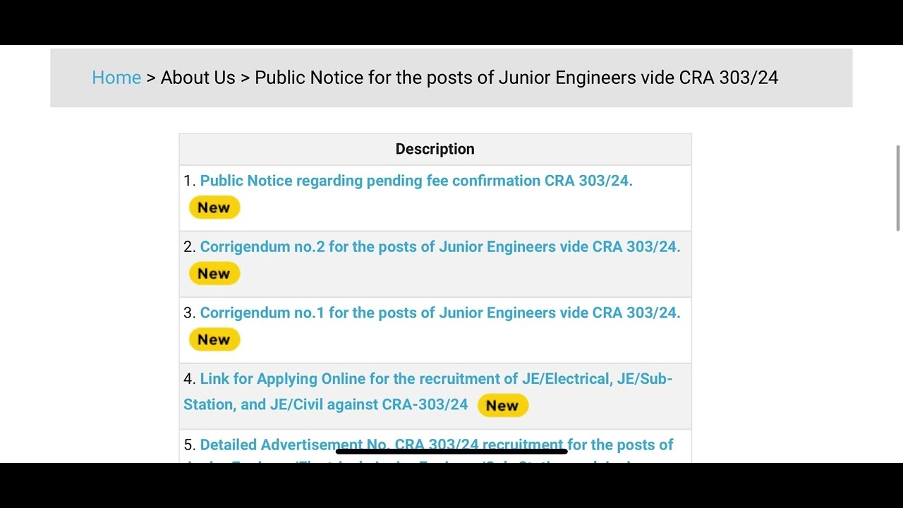 Pspcl JE & ASSA Exam Date Update 🥳 | CRA 301 to 308 update - YouTube