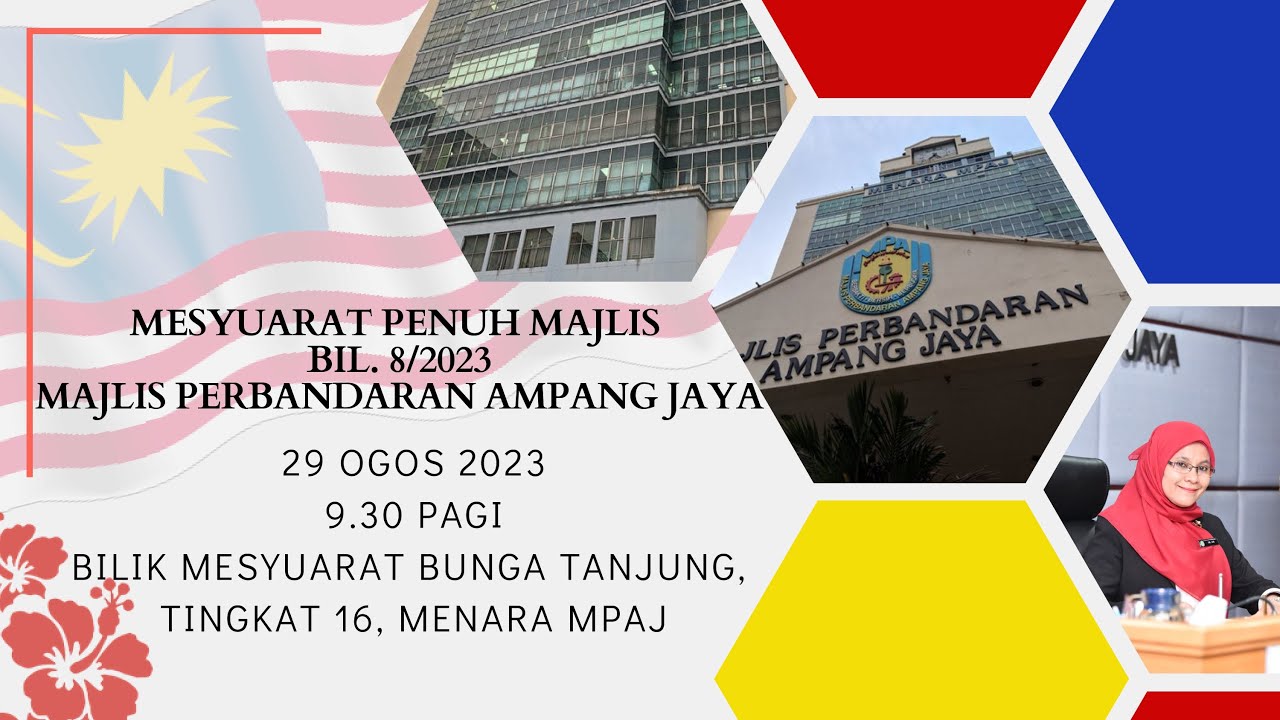 MESYUARAT PENUH MAJLIS BIL. 8/2023 MAJLIS PERBANDARAN AMPANG JAYA ...
